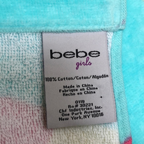 bebe | Bath | Beach Towel Bebe | Poshmark